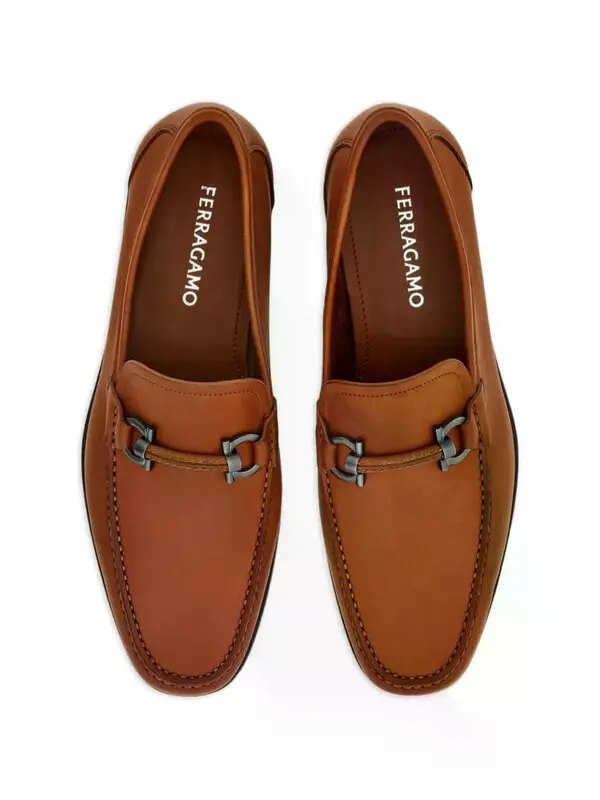 FERRAGAMO Gancini Ornament Loafers