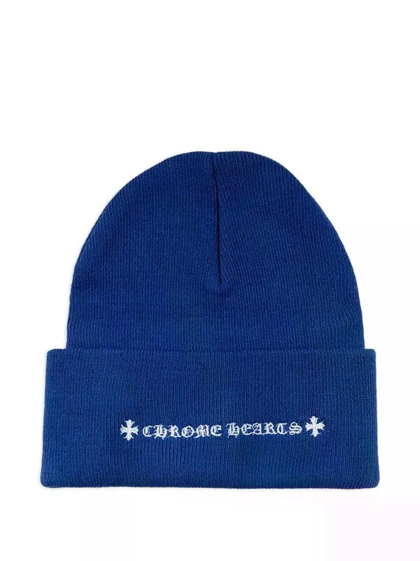 Chrome Hearts Logo-embroidered Beanie Hat