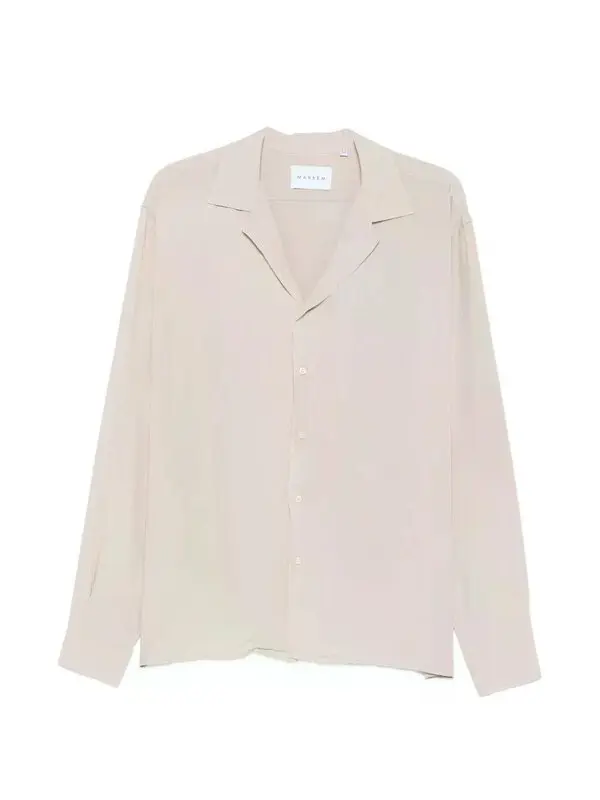 MARSEM Notched-lapel Long-sleeve Shirt