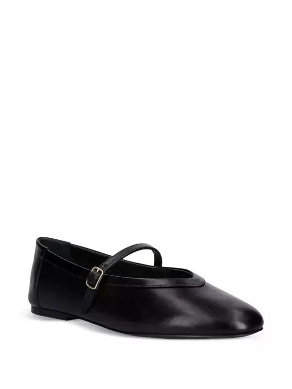 Gant Leather Buckle Ballet Flats
