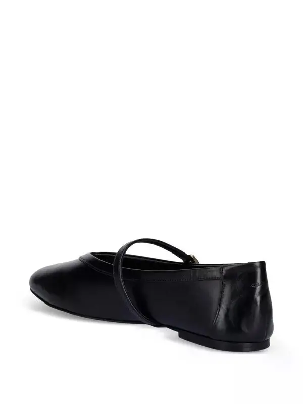 Gant Leather Buckle Ballet Flats