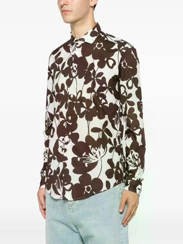 Brian Dales Floral-print Shirt