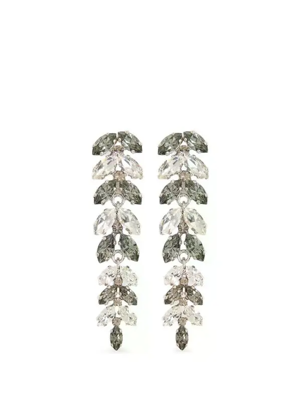 Erdem Crystal-embellished Drop Earrings