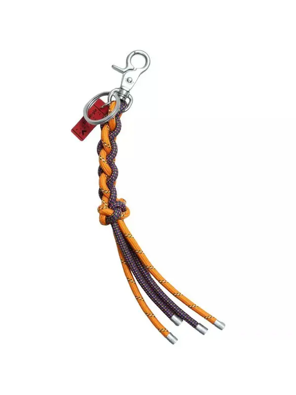 TOPOLOGIE Sinnet Braided Keychain - Orange