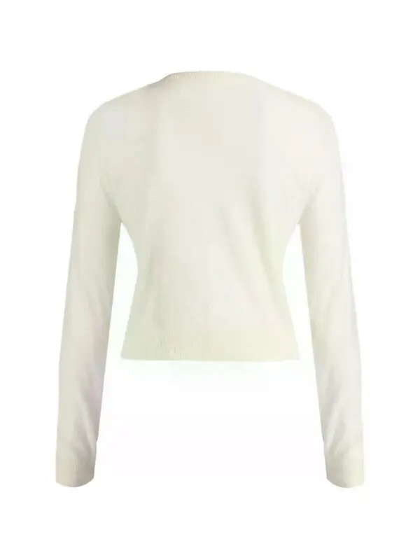 Erdem Embroidered Cardigan - Neutrals