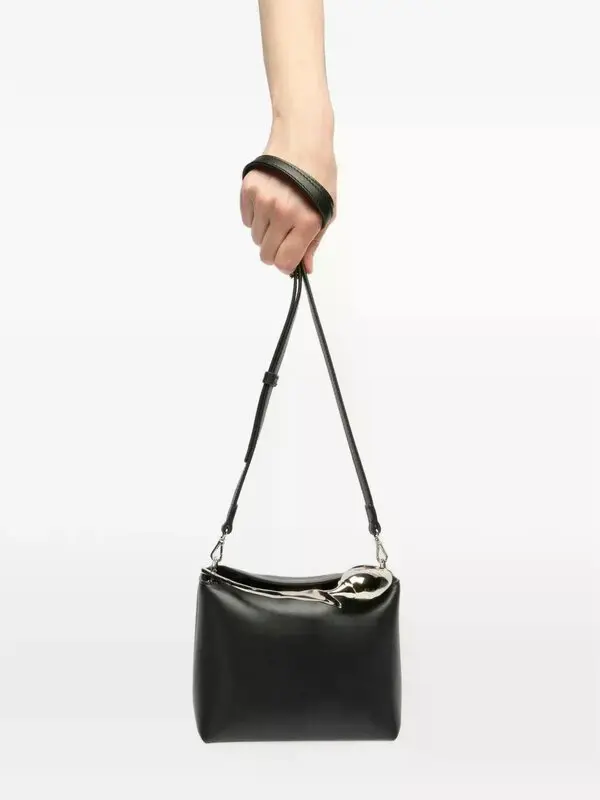 Erdem Mini Bloom Flower-handle Tote Bag - Black