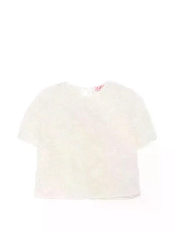 CARLA G. Muir Feather-effect Top