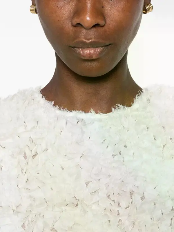 CARLA G. Muir Feather-effect Top