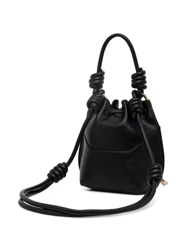 LOLA CASADEMUNT Logo Plaque Bucket Bag