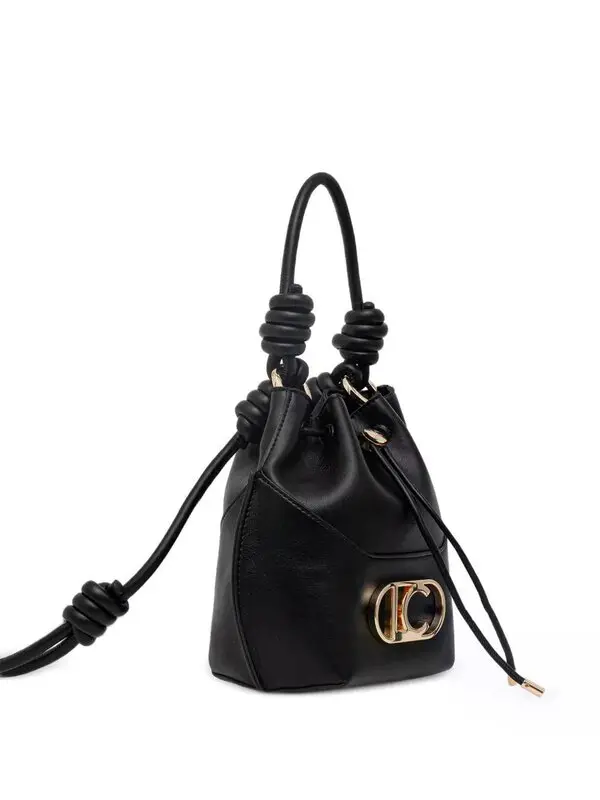 LOLA CASADEMUNT Logo Plaque Bucket Bag