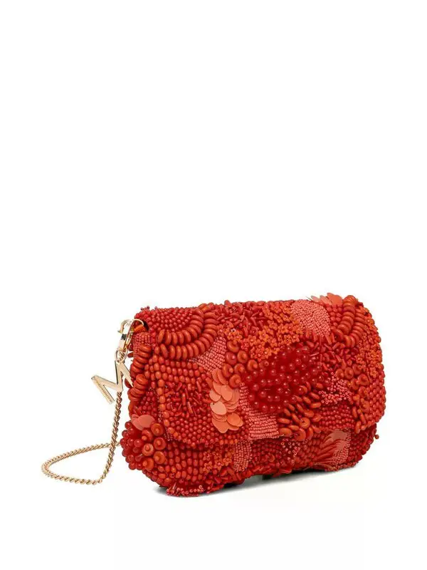 LOLA CASADEMUNT Beaded Shoulder Bag