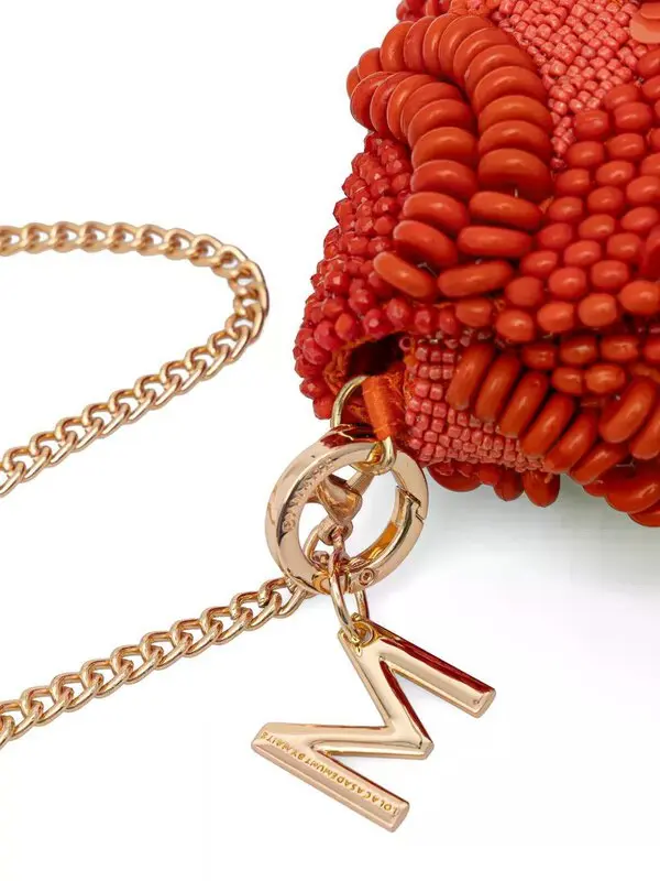 LOLA CASADEMUNT Beaded Shoulder Bag