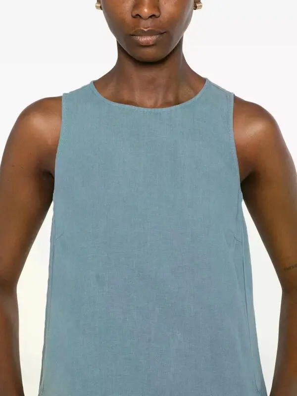 Marc O'polo Sleeveless Linen Midi Dress