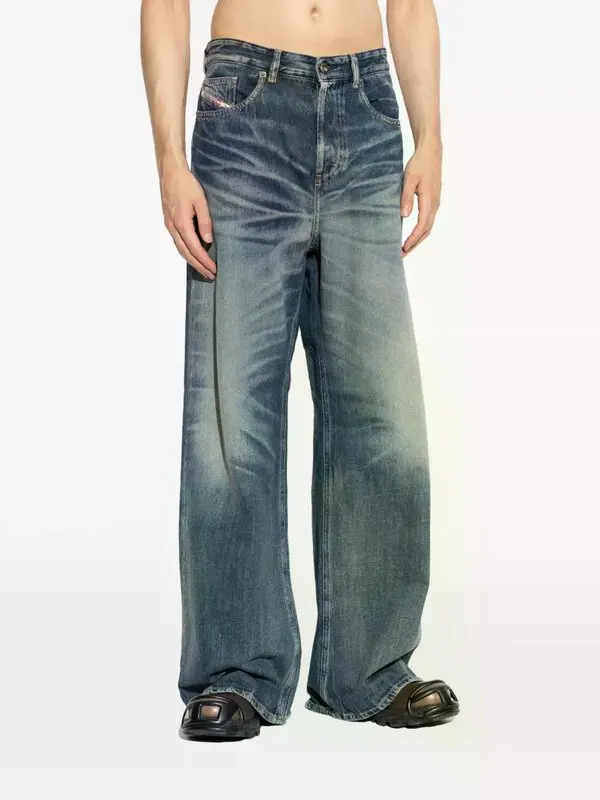 DIESEL® D-rise Whiskered Jeans