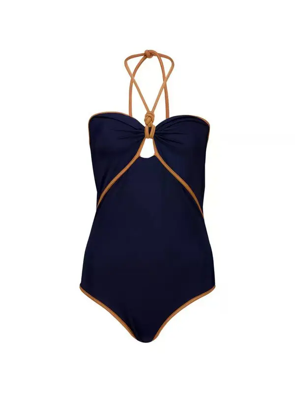 Johanna Ortiz Salt And Saddle Swimsuit - Blue