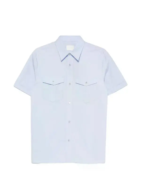 A.p.c. Short Sleeve Shirt With Chest Pockets