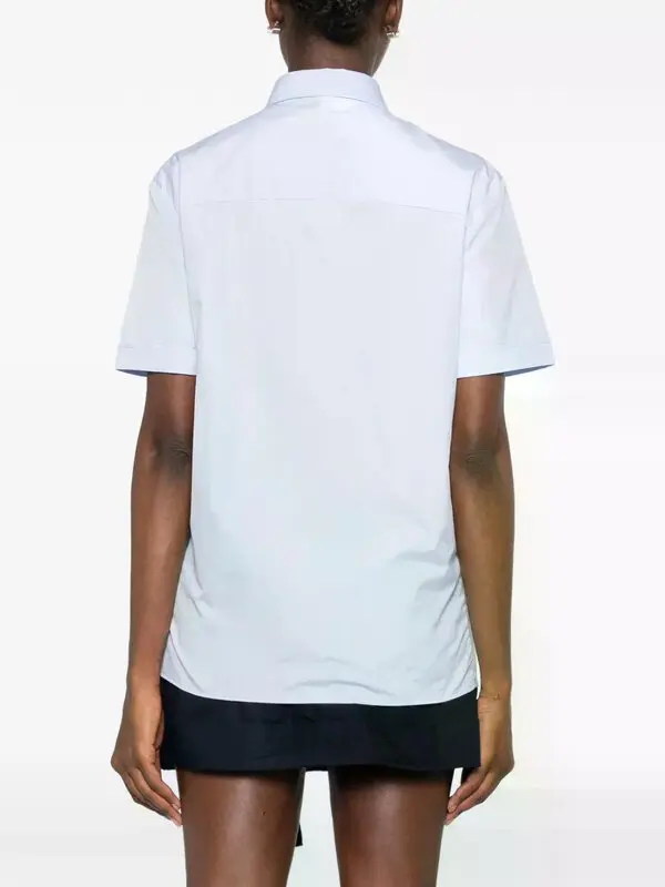 A.p.c. Short Sleeve Shirt With Chest Pockets