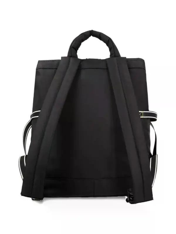 GANNI Re-tech Buckled Backpack - Black