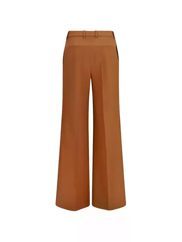 Chloé Pressed-crease Wide-leg Trousers