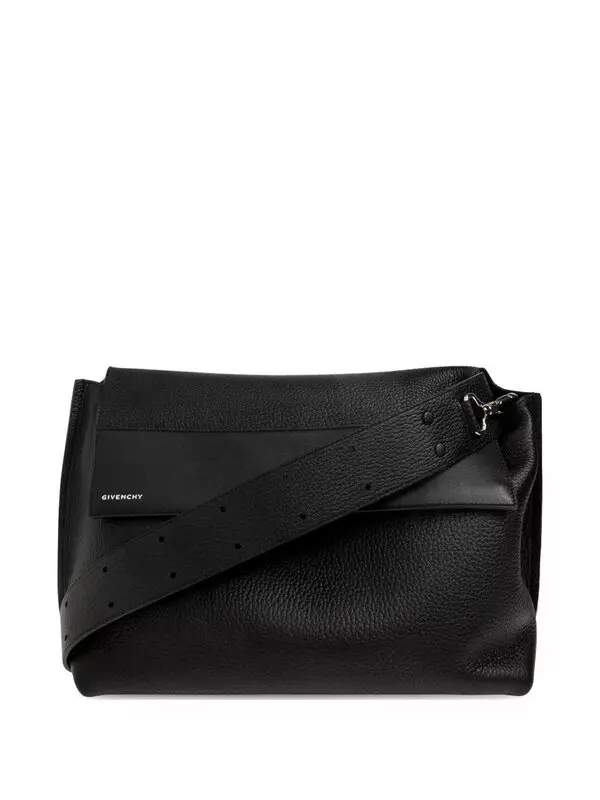 Givenchy Grainy Leather Shoulder Bag - Black