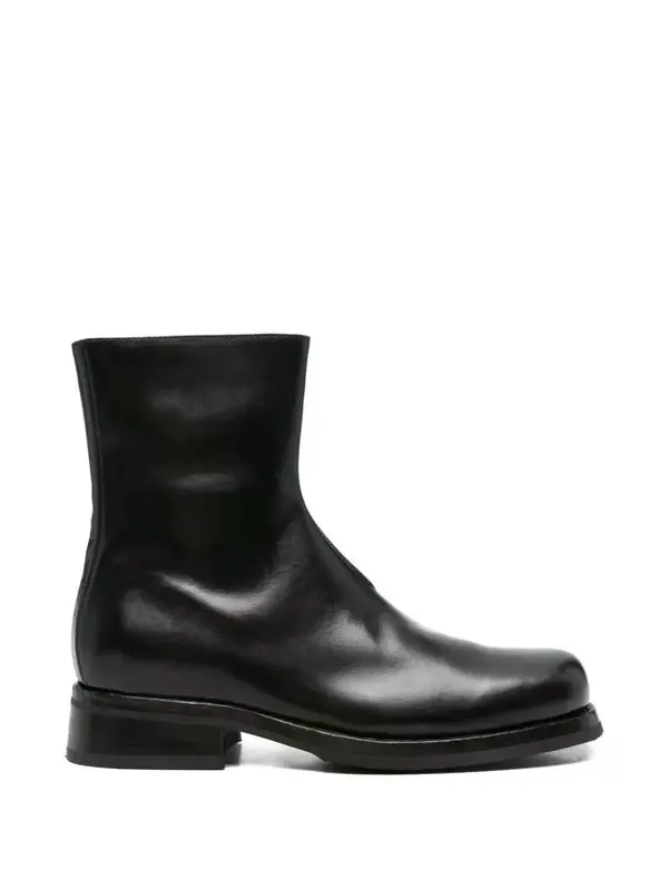 ERALDO Side-zip Leather Boots