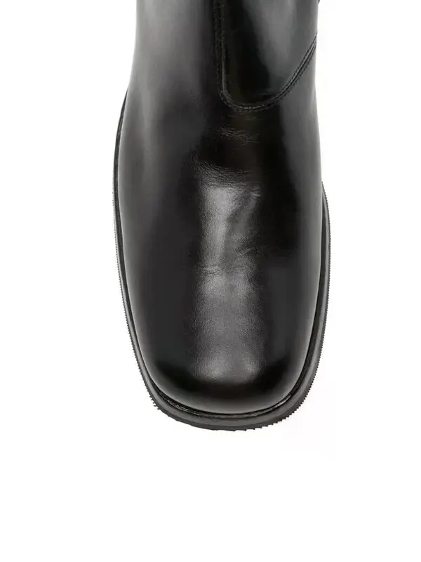 ERALDO Side-zip Leather Boots