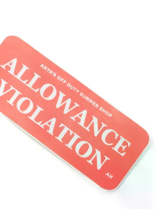 ANYA HINDMARCH Graphic-print Sticker
