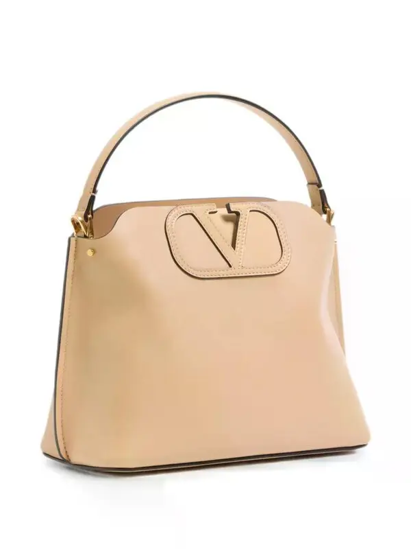 Valentino Garavani Leather Hand Bag - Neutrals