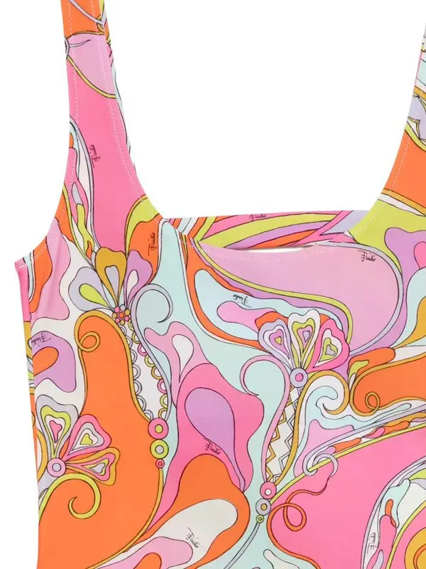 Emilio Pucci Iride Print Swimsuit