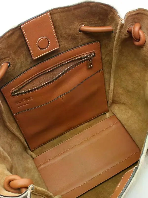 Loewe Flamenco Knot Tote Bag - Neutrals