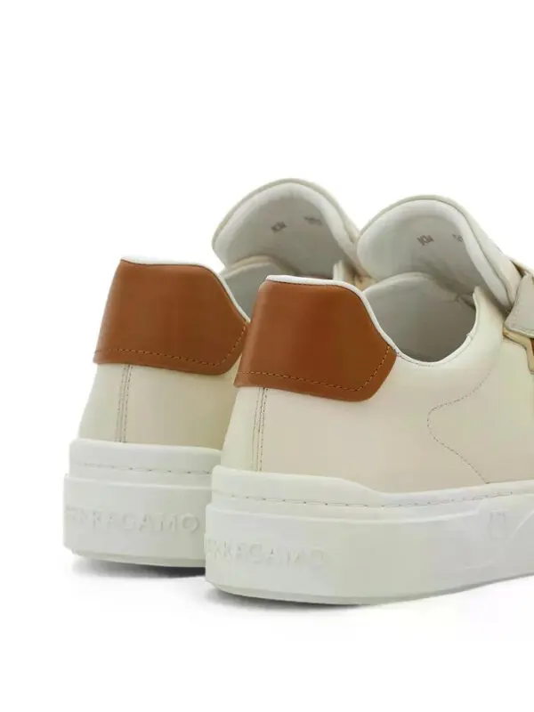 FERRAGAMO Gancini Sneakers - Neutrals