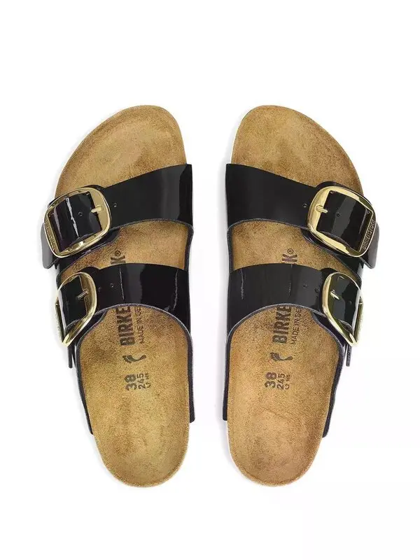 BIRKENSTOCK Arizona Buckle-strap Sandals - Black
