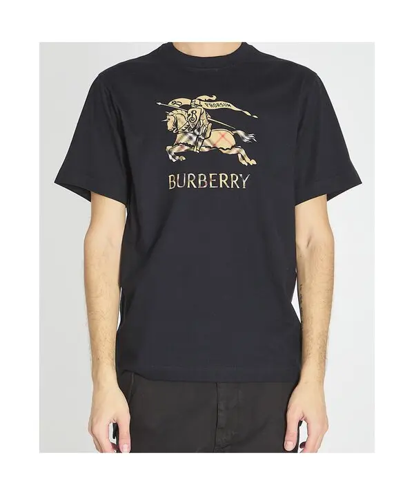 Burberry Knight Print Cotton T-shirt