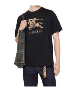 Burberry Knight Print Cotton T-shirt