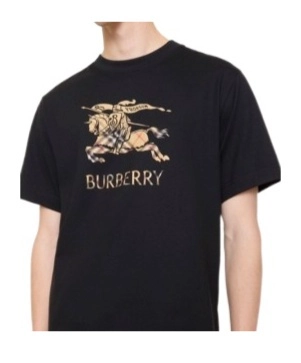 Burberry Knight Print Cotton T-shirt