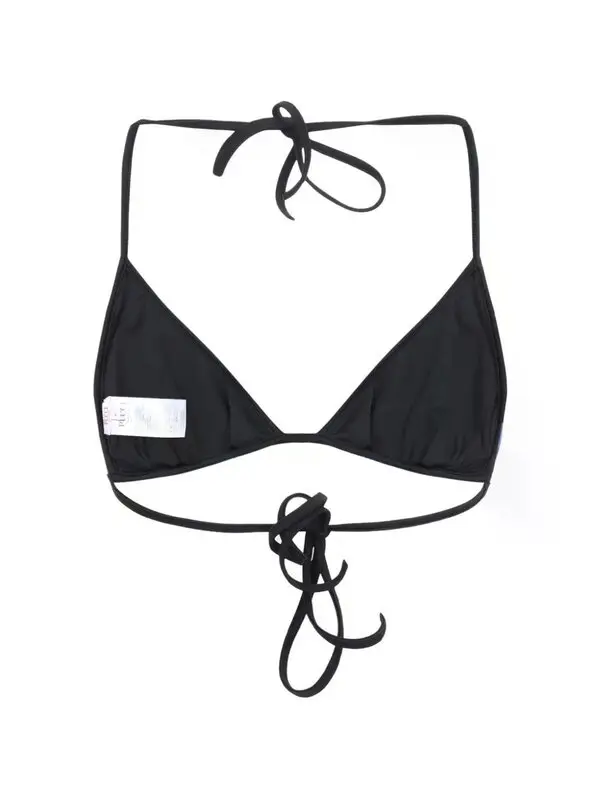 Emilio Pucci Iride Print Triangle Bikini Top - Blue