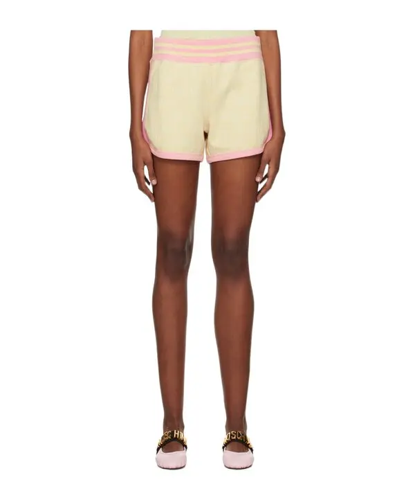 Moschino Jacquard Logo Pattern Shorts