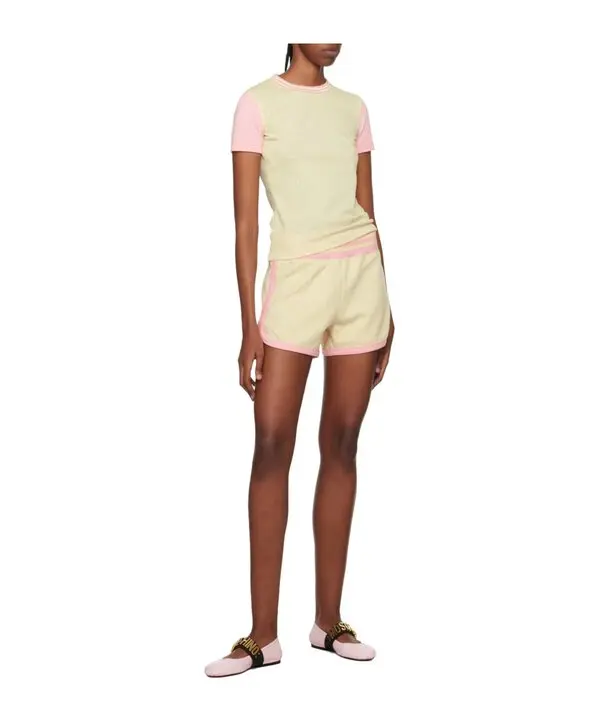 Moschino Jacquard Logo Pattern Shorts