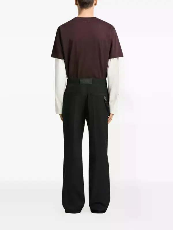 COURREGES Logo-patch Oversized T-shirt