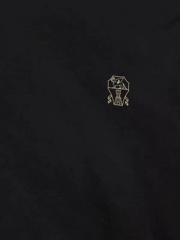 Brunello Cucinelli Logo-embroidered T-shirt