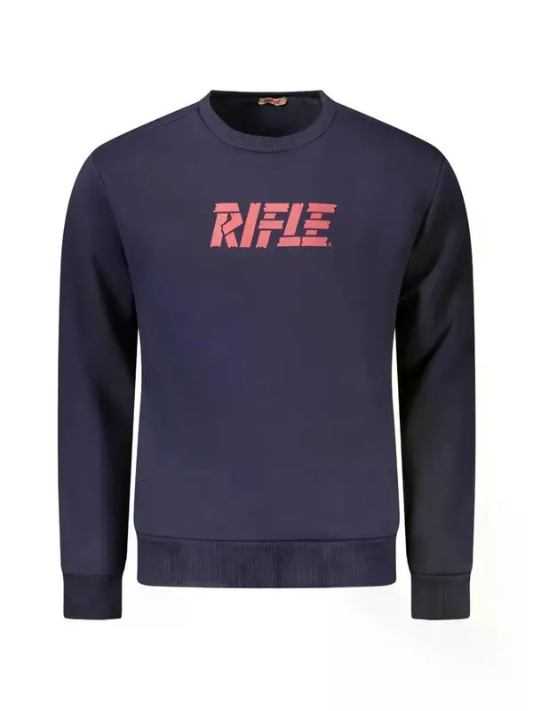 RIFLE Logo-print Crew-neck Sweatshirt