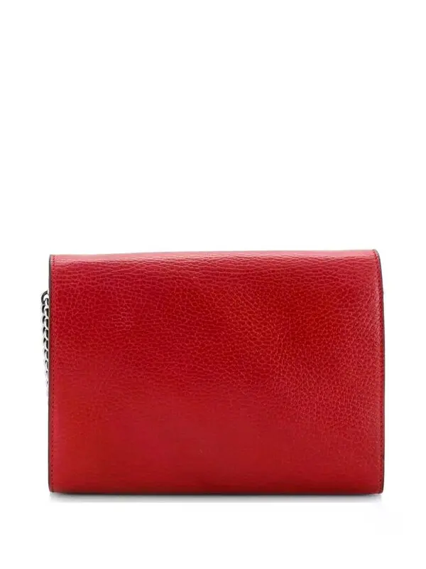 Gucci Dionysus Chain Wallet Small Crossbody Bag - Red