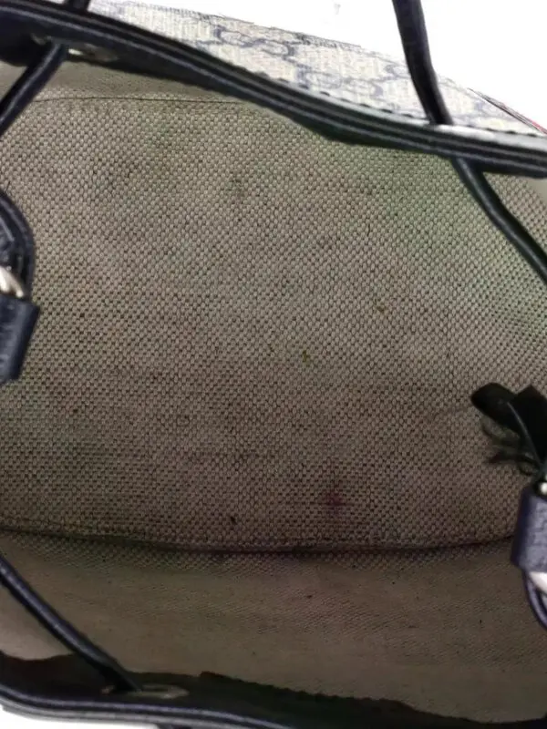 Gucci Ophidia Gg Coated Canvas Mini Bucket Bag - Blue