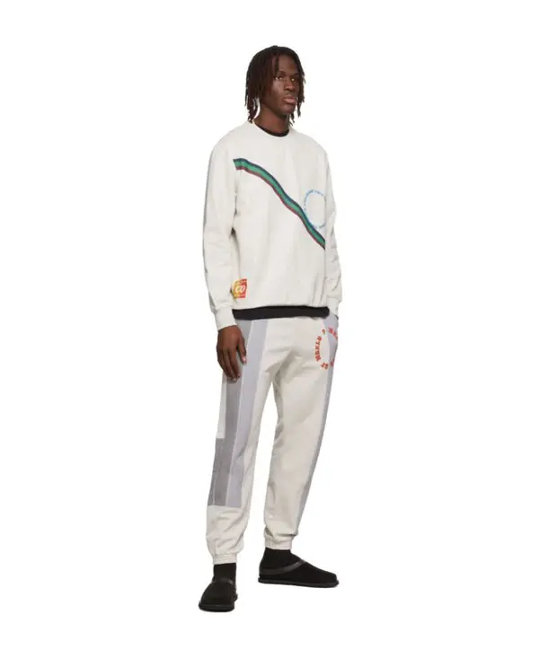 Paul Smith Crewneck Sweater With Embroidered And Printed Logo
