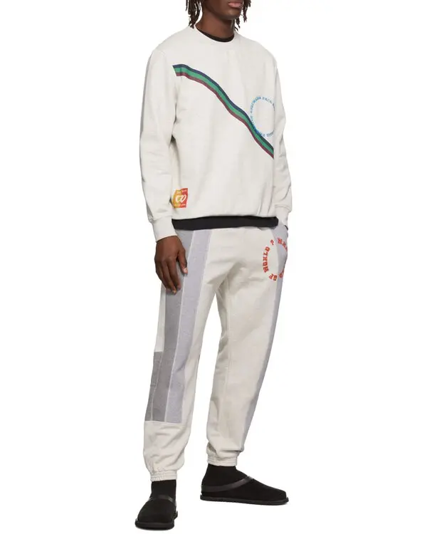 Paul Smith Crewneck Sweater With Embroidered And Printed Logo
