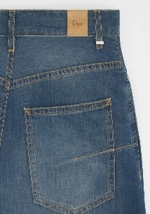 Dior High-rise Wide-leg Jeans