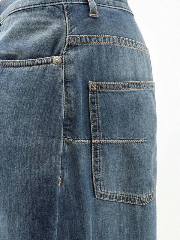 Dior High-rise Wide-leg Jeans