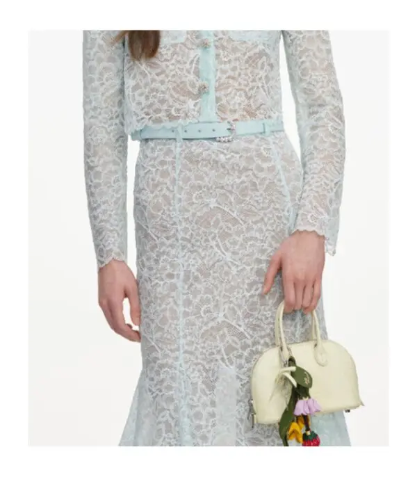 SELF-PORTRAIT Lace Midi Skirt