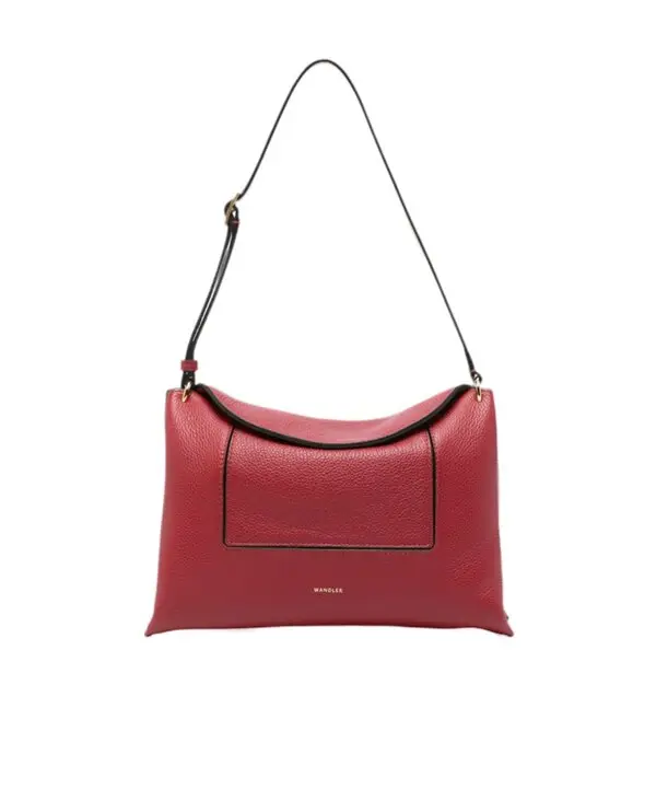 WANDLER Logo Letter Shoulder Bag - Red