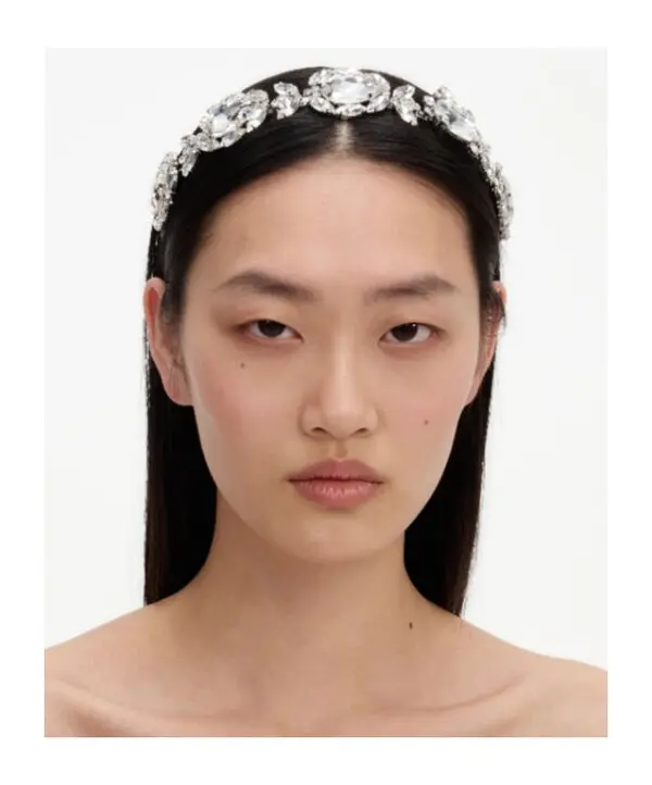 SELF-PORTRAIT Crystal Embellished Headband